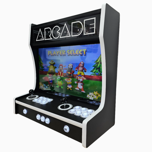 Arcade Machine with 100 Light-Gun Games & 5000+ Games, Bartop and Wall ...