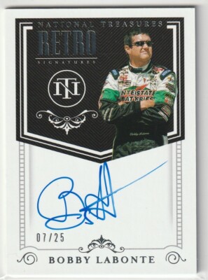 2020 NT Racing Retro Signatures BOBBY LABONTE 7/25 | eBay