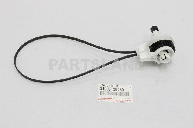 55906-26060 Toyota Cable Sub-assy Heater Control 5590626060 Genuine PA ...