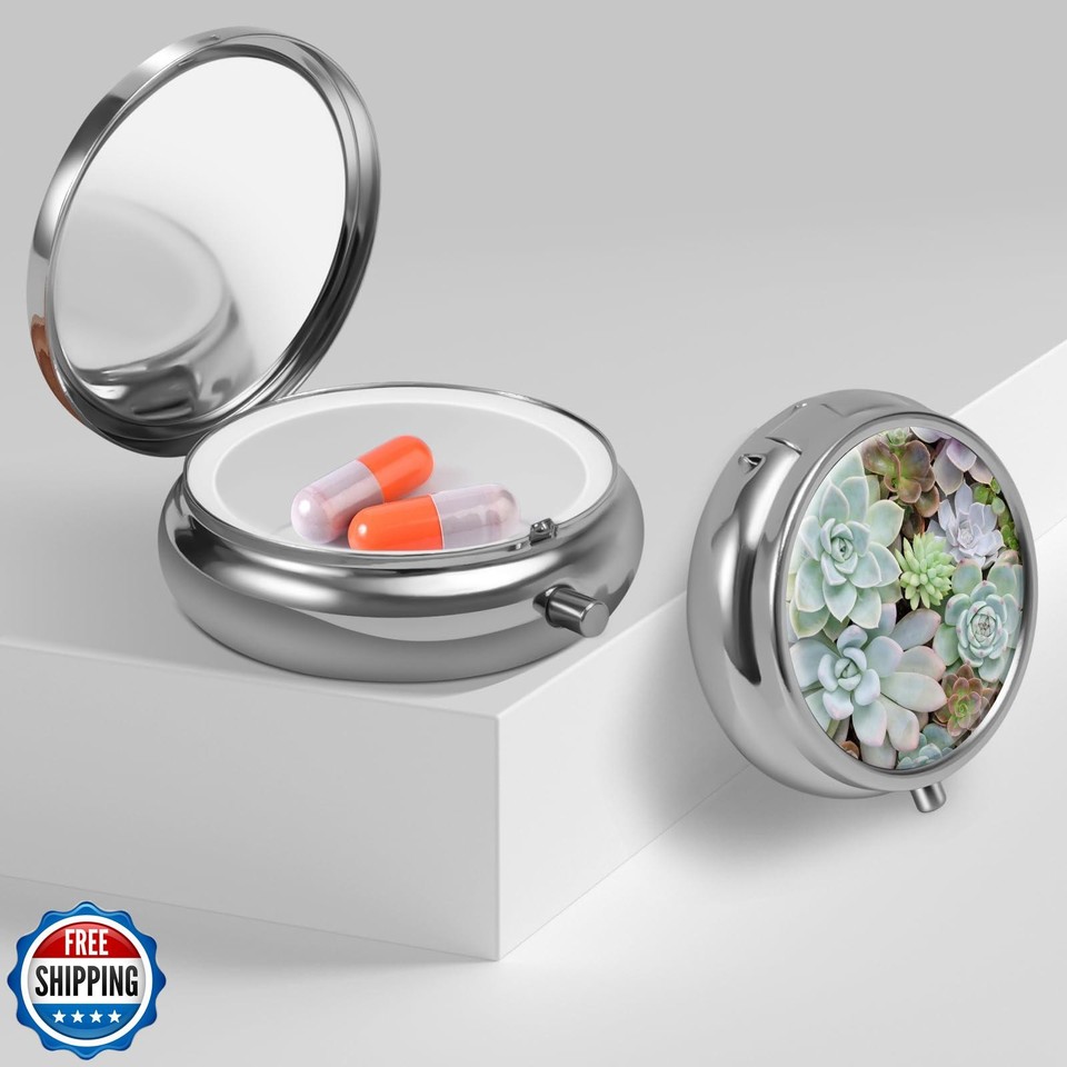 Mini Pill Box, Small Pill Box, Portable Pill Box, Cute Pill Organizer ...