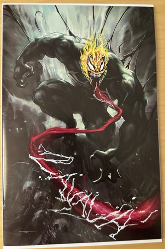 Venom #10 Tao Virgin w/Martin Zavala Ghost Rider Remark & Venom Saliva ...