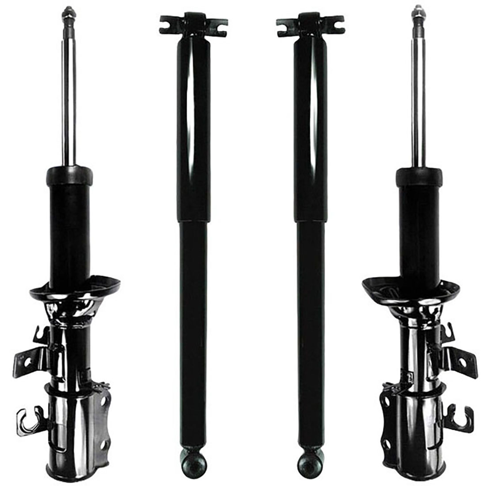New OE Front Struts & Rear Shocks For 2002-2005 Kia Rio Lifetime ...