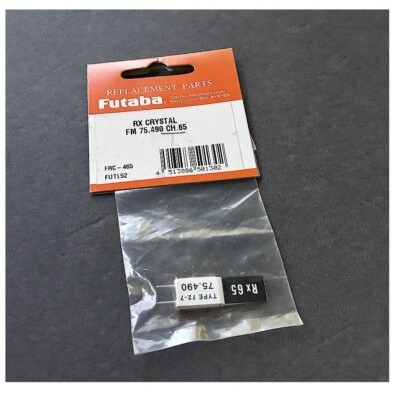 Receiver RX Crystal Futaba FRC-465 FUTL52 FM 75.490 Ch. 65 NIB | eBay