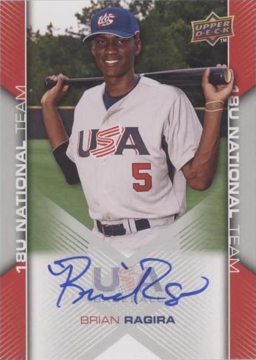 2009 Upper Deck USA Baseball Box Set - Brian Ragira #USA-116 (AU, RC ...