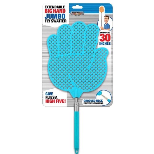 Shawshank Extendable Big Hand Fly Swatter Extends Up To 30" Assort ...