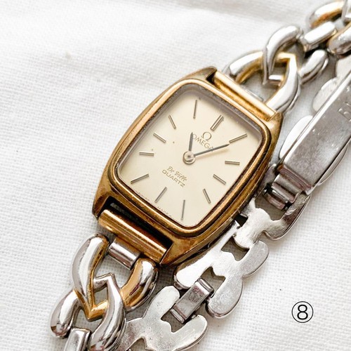 Omega DeVille 1353 Ladies Watch - Gold Dial - Quartz - Working ...