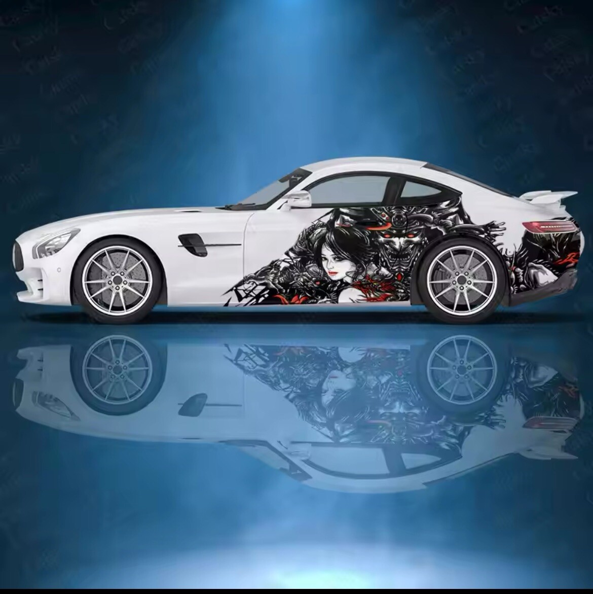 Custom Geisha Livery Racing Side Wrap Decal | Vinyl | Glossy ...