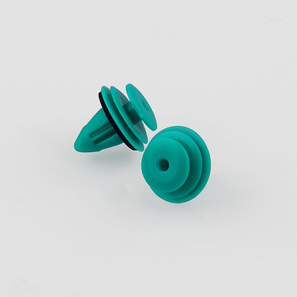 25pcs Green Plaque Nylon Retaining Clip 90467-10188 For Toyota Bumper ...
