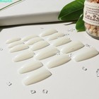 100/500pcs Curved Hawk Nail Tips - Acrylic Half Cover Nails Manicure ...