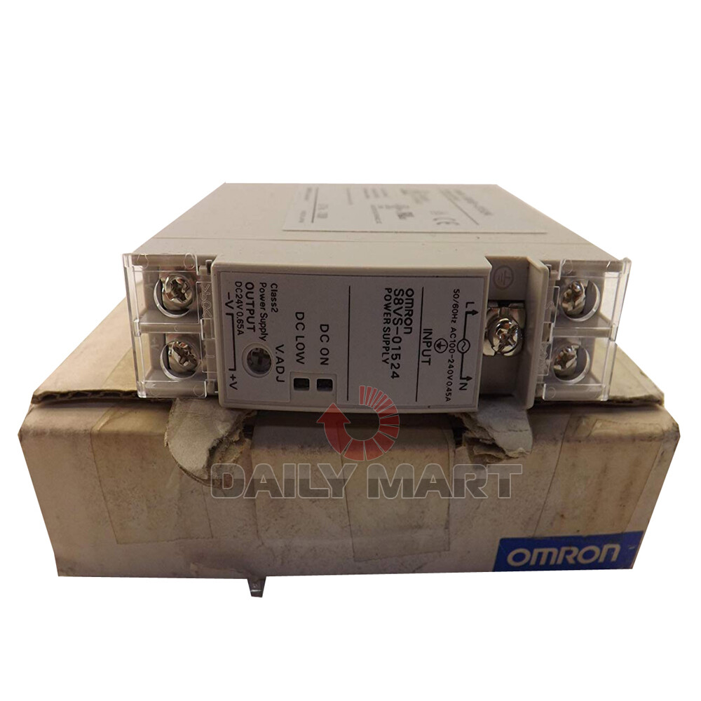 New In Box OMRON S8VS-01524 Power Supply 100-240VAC | eBay