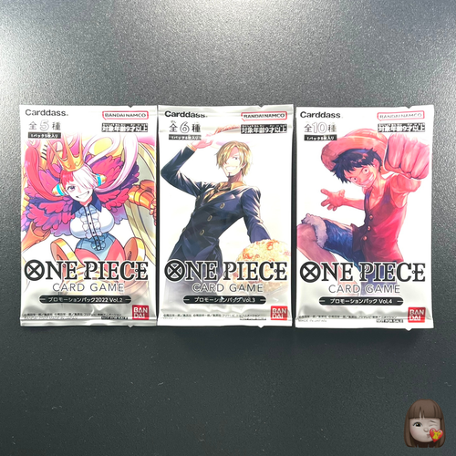 [Sealed] Promotion Pack 2022 Vol. 2 Vol. 3-4 One Piece Card Game ...