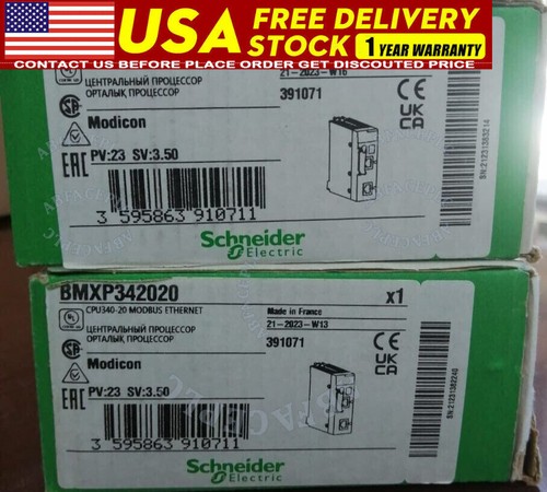 SCHNEIDER ELECTRIC Modicon M340 BMXP342020 NEW | eBay
