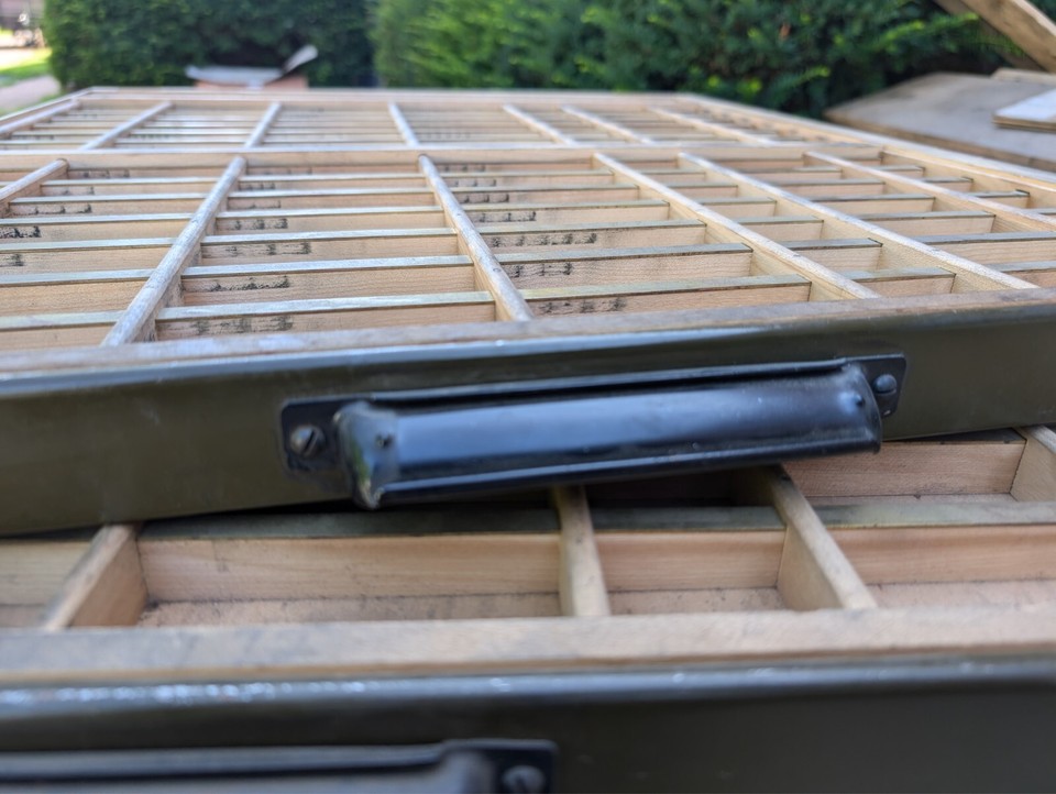 Large Ludlow Printing Press Letterpress Printers Type Case Printers ...