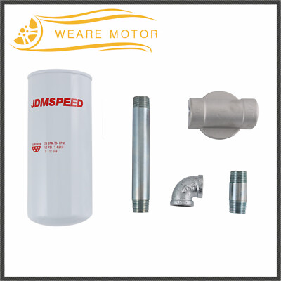 For Diesel Gas Transfer Tanks Fuel Barrel Particulate Filter 3/4" 18GPM ...