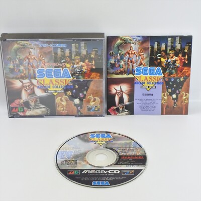 SEGA CLASSIC Arcade Collection Limited Edition Sega Mega CD 2319 mcd | eBay