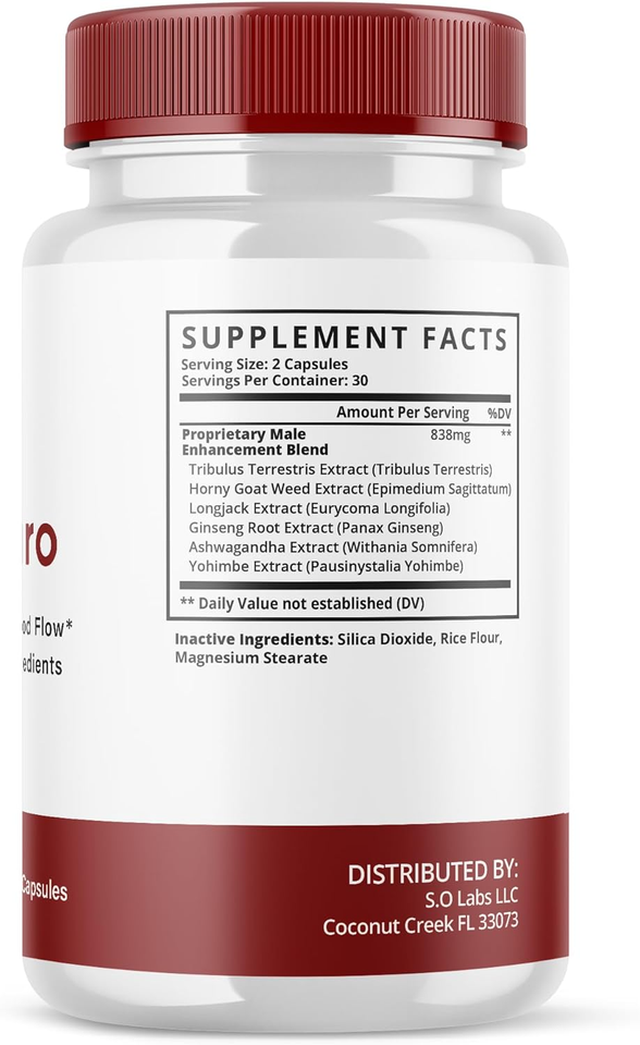 Boostaro Pills Advanced Formula Supplement - Maximum Strength Blood ...