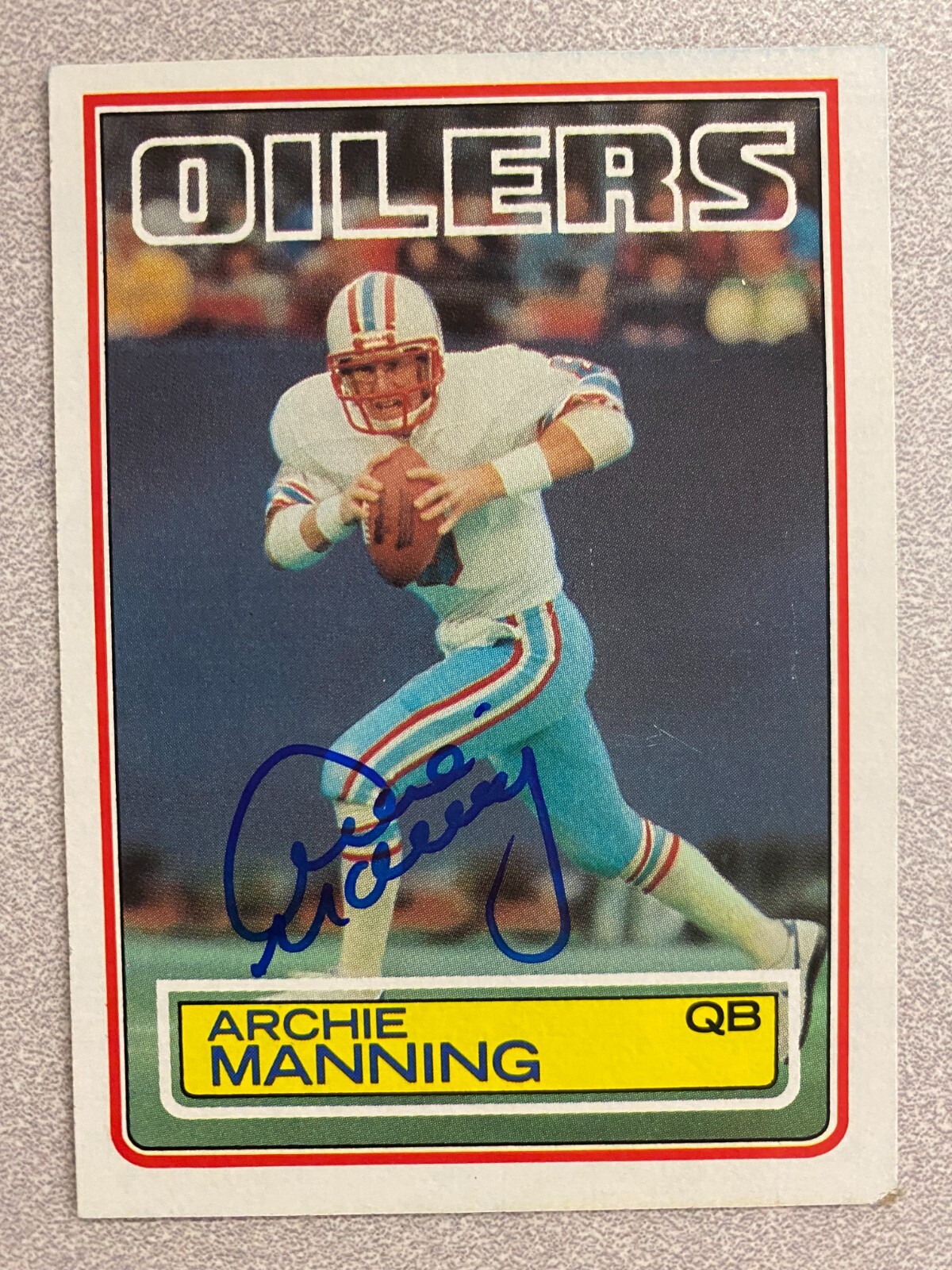 Archie Manning Oilers