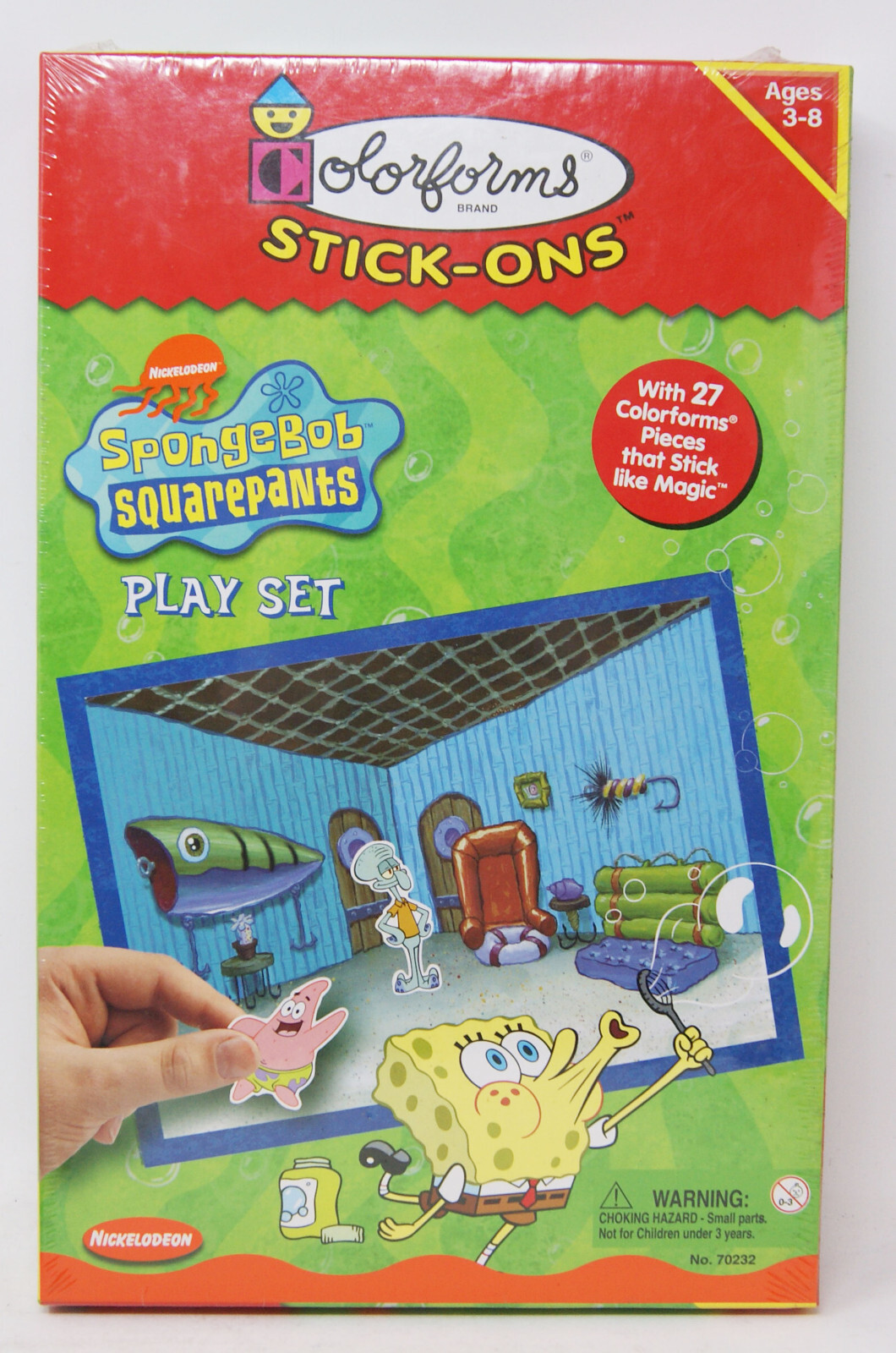Colorforms - Nickelodeon - Spongebob Schwammkopf - Colorforms Set ...