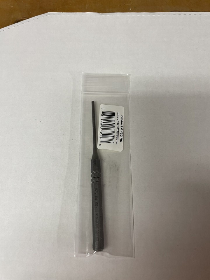 Grace Roll Pin Punch 1/8 | eBay