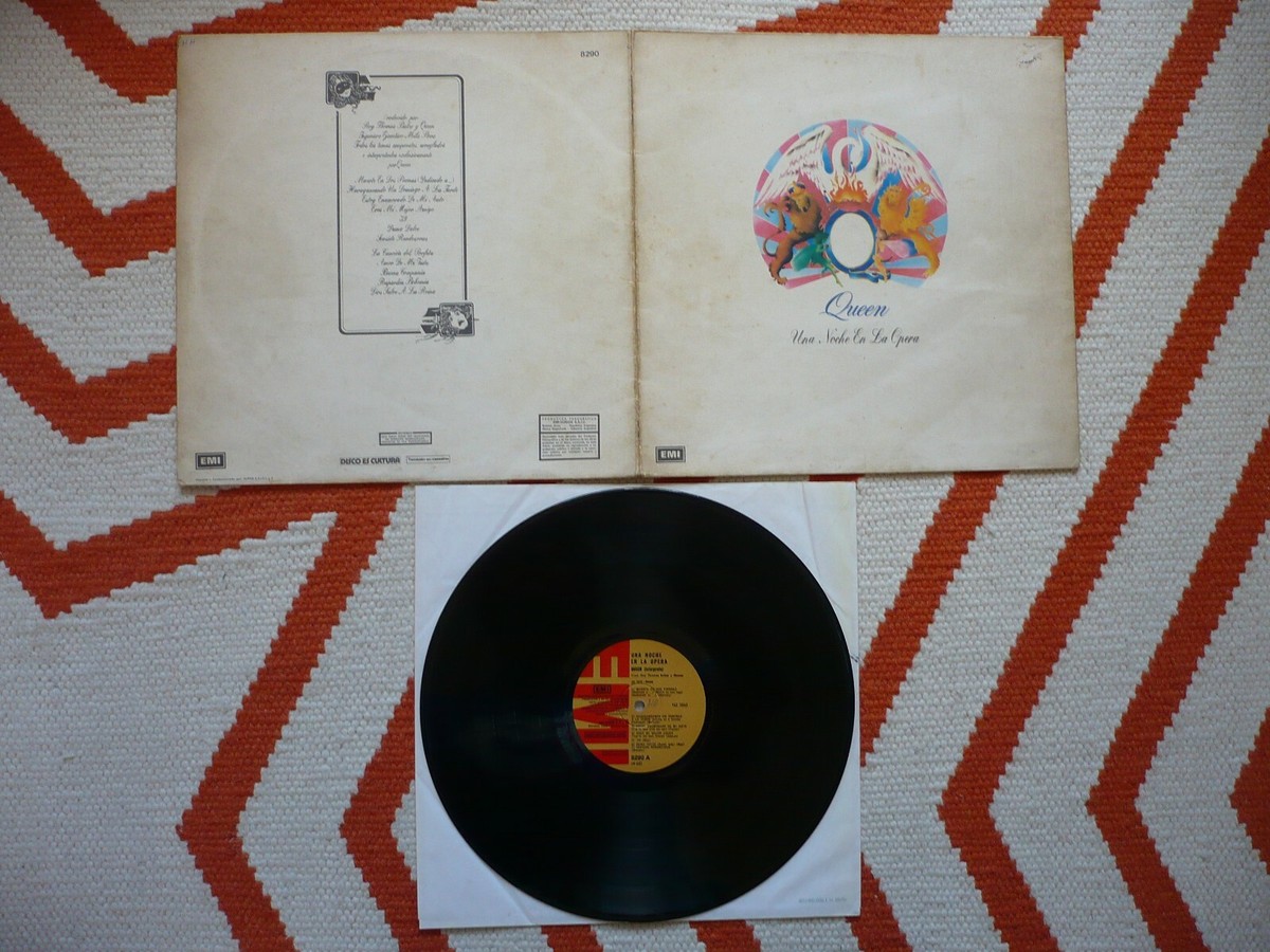 Queen A Night At The Opera Vinyl Original