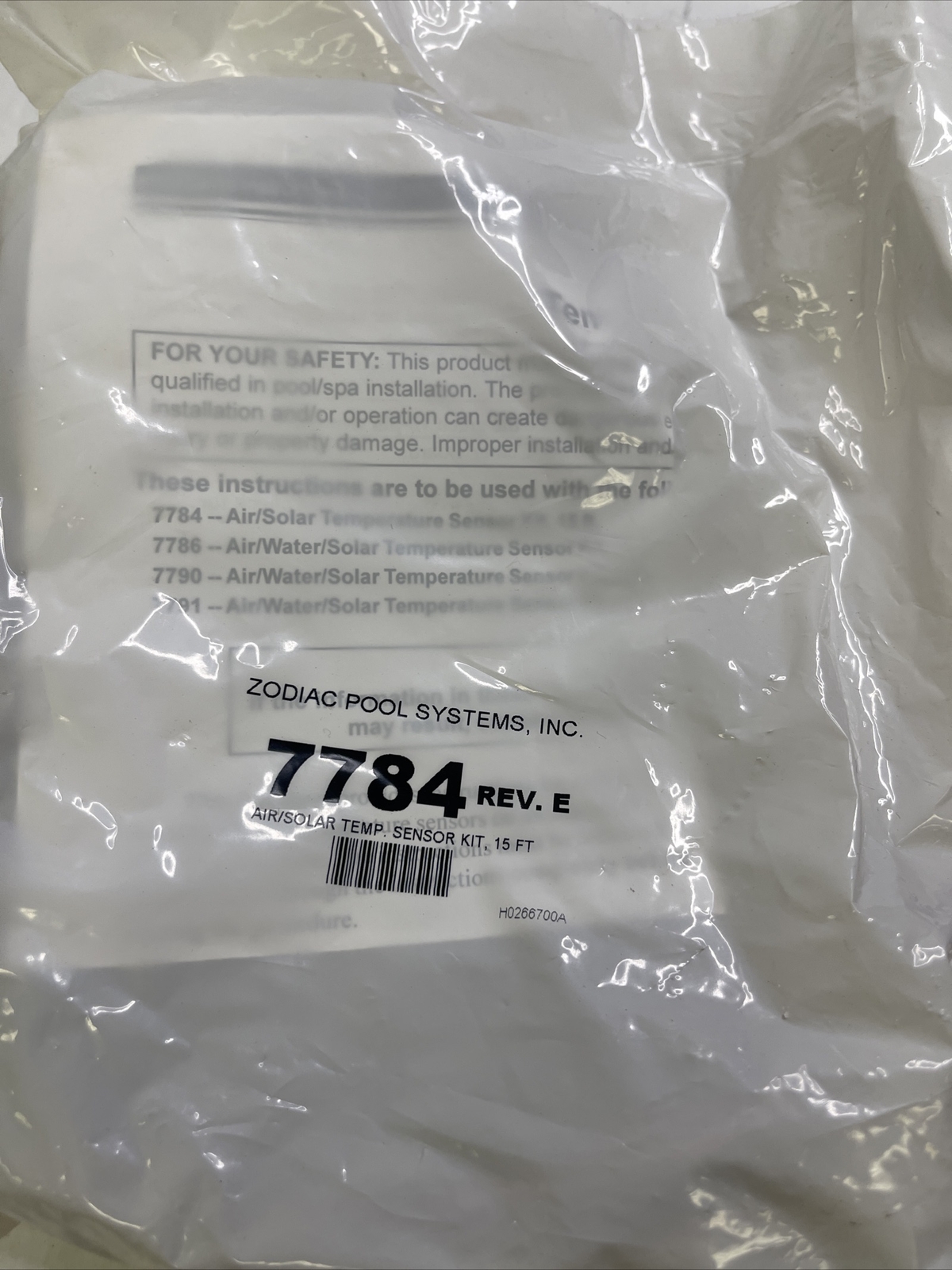 Jandy 7784 Water/Air Solar Temperature Sensor for sale online | eBay