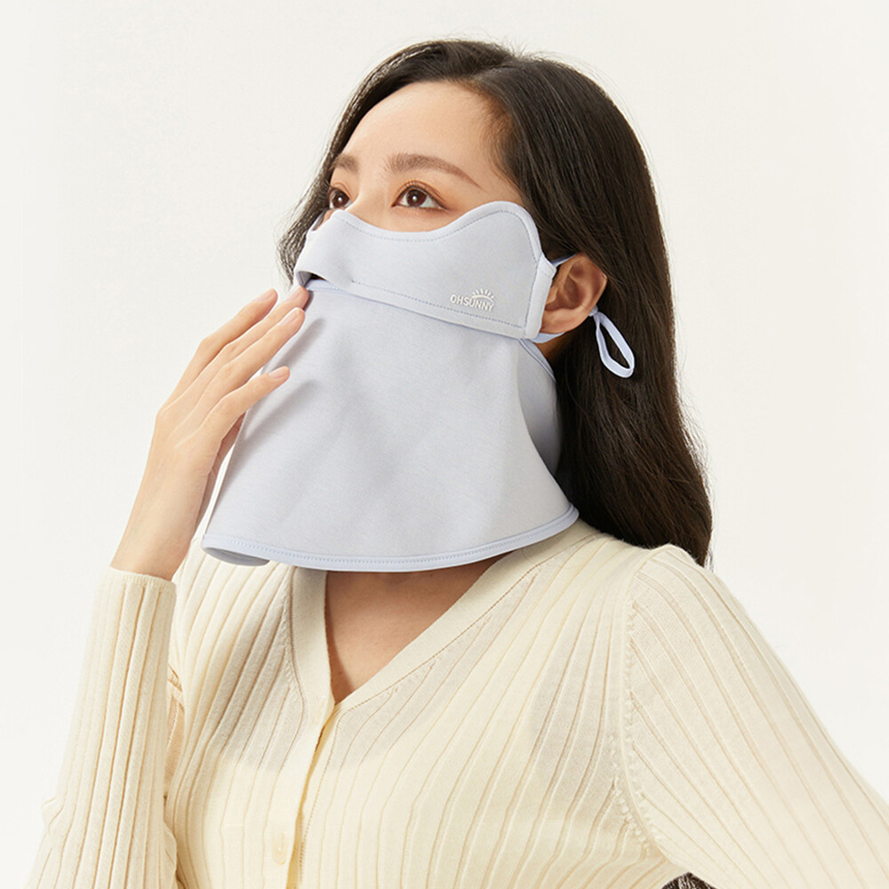 OhSunny Women Face Cover with Neck Protection Adjustable Windproof ...