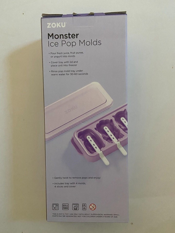 Zoku Monster Ice Pop Molds (New In Box) | eBay