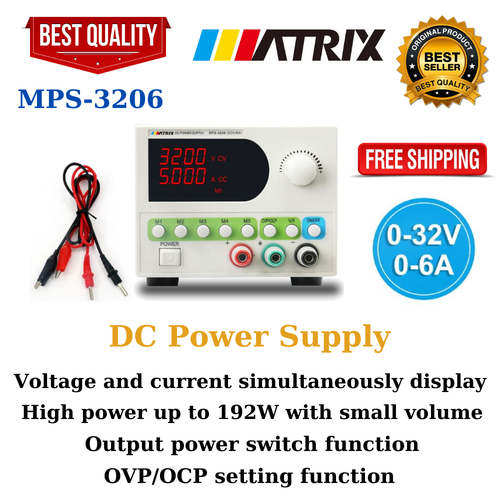 MATRIX MPS-3206 DC Power Supply | eBay