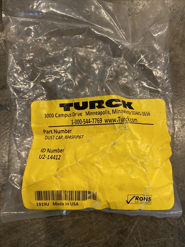 TURCK DUST CAP RJ45FIP67 U2-14412 | eBay