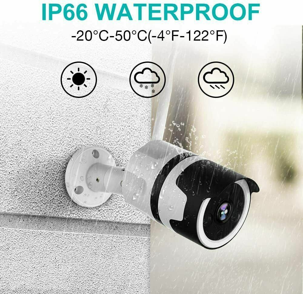 NETVUE Vigil Outdoor Camera 1080P Security Camera Outdoor IP66 ...