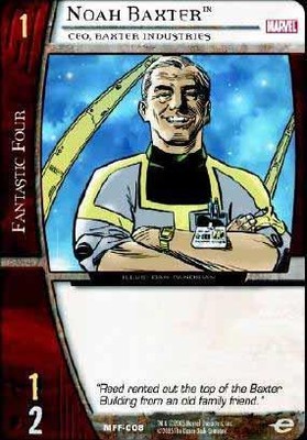 Noah Baxter, CEO, Baxter Industries - Fantastic Four Starter Deck - Vs ...