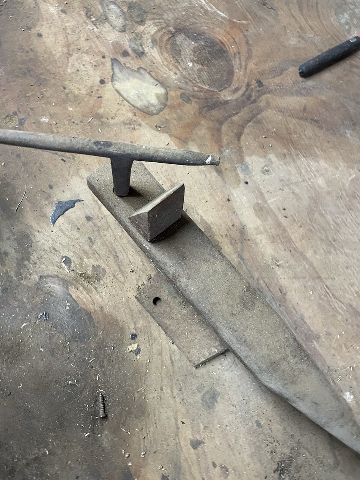 VINTAGE HANDMADE ANVIL GUNSMITH/JEWELER/BLACKSMITH WITH FULLER | eBay