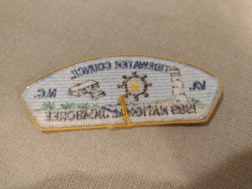 BSA Council Shoulder Patch Boy Scouts Tidewater Council 1989 Jamboree ...