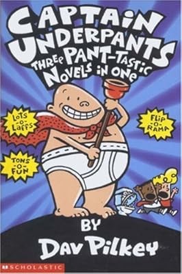 Captain Underpants: Three Pant-tastic Novels in One, Pilkey, Dav, Used ...