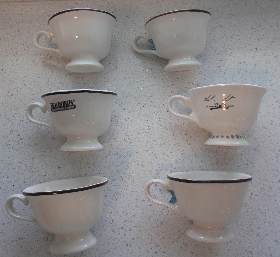 6 Collectible YUM cups Baileys Irish Cream Winking Mugs - 2 Limited ...