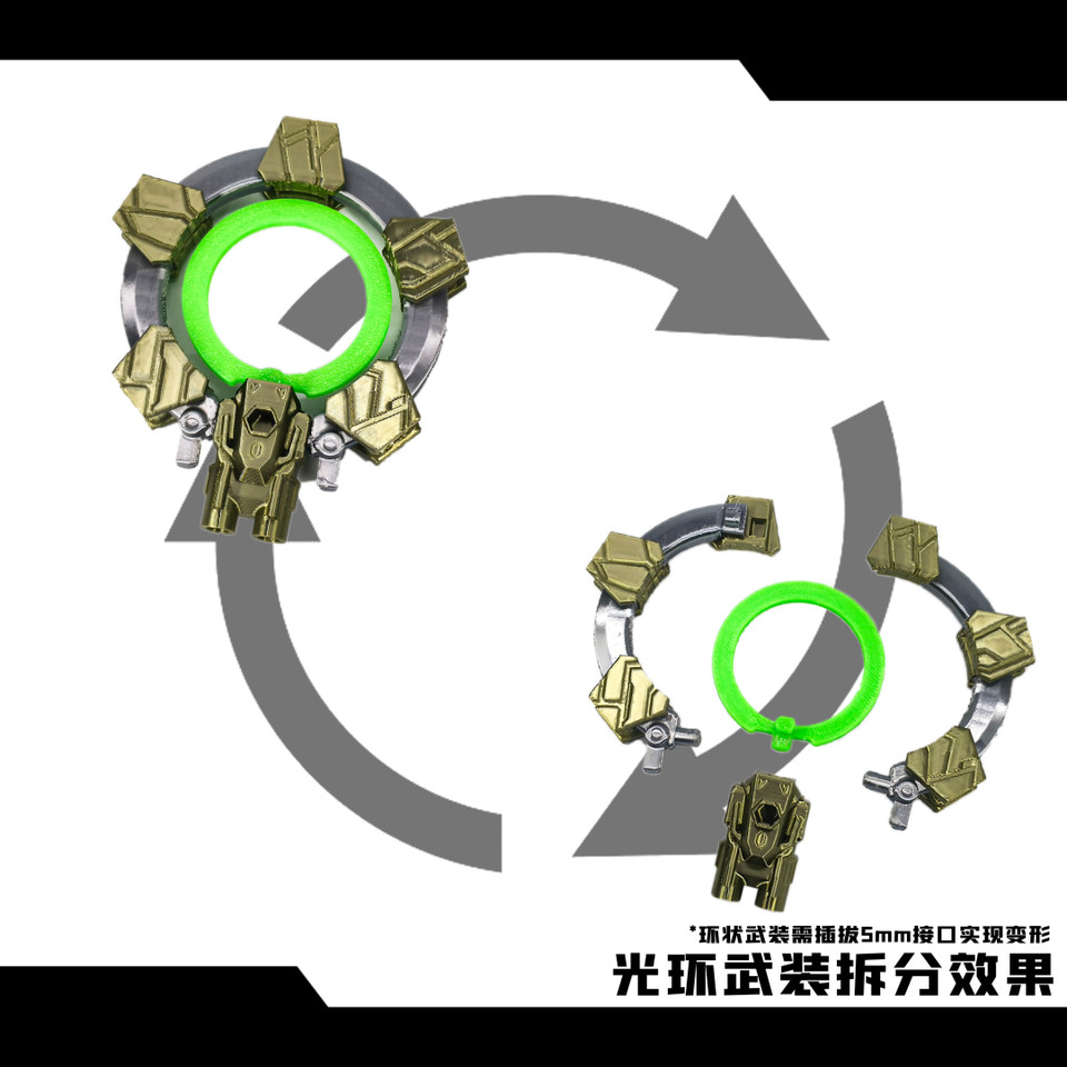 For AGE OF THE PRIMES QUINTUS PRIME Upgrade Kit 3D Printed Back Ring ...