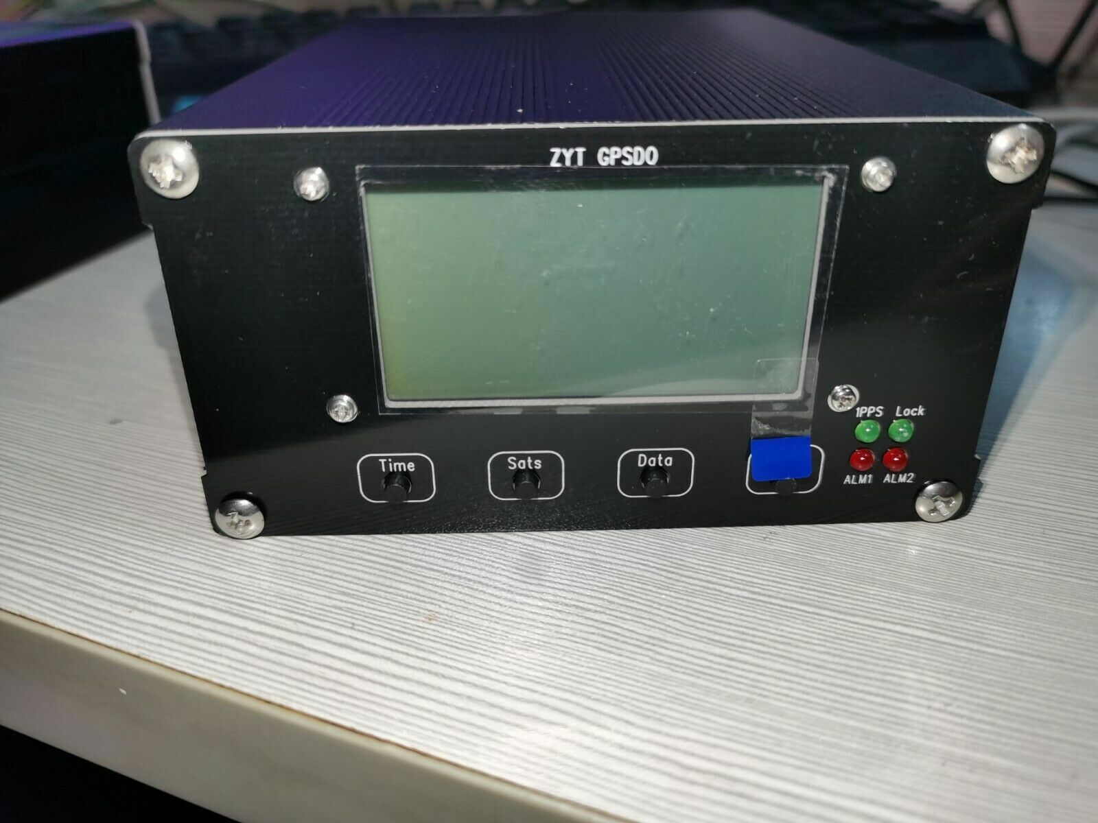 Upgraded ZYT-GPSDO-1 Trimble LCD 10MHz 1PPS OCXO GPS Disciplined ...