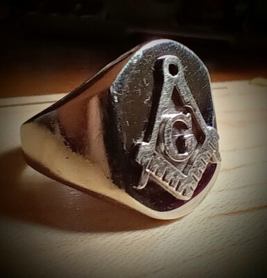 Entered Apprentice Freemason ring size 10 | eBay