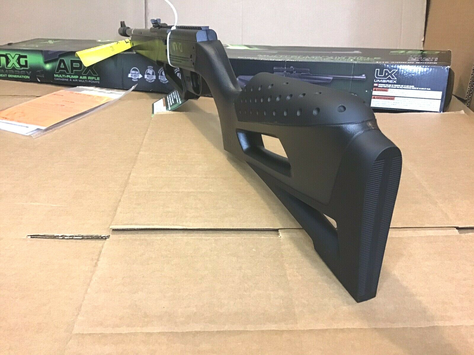 Umarex NXG APX .177 Pellet BB Gun Multi-Pump Air Rifle w/ Scope 490 FPS ...