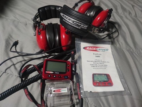 Raceceiver TruScan 1600 Micro Scanner Race Spectator Nascar Racing W ...