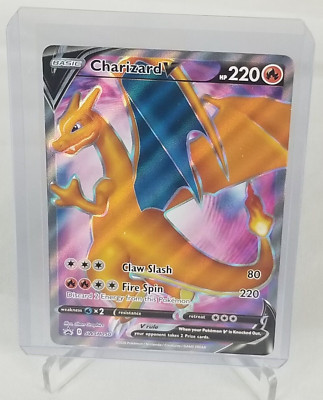 Charizard V Promo Black Rare Holo #SWSH050 Pokemon 2020 Card | eBay