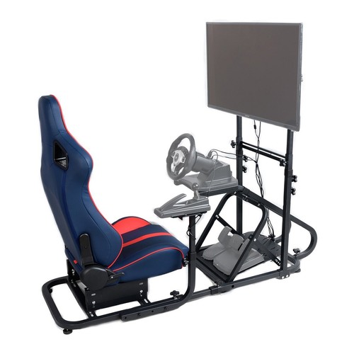 Buy Racing Seat Gaming Chair Simulator Cockpit Steering Wheel fits ...