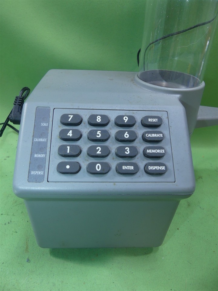 #2810 PACT Reloading powered powder trickler NEEDS the attaching scale ...