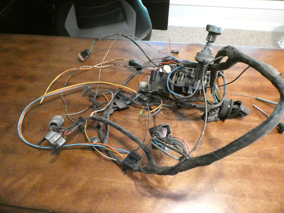1964-66 Chevrolet GMC C10 Truck Instrument Cluster/ Wiring Harness/Fuss ...