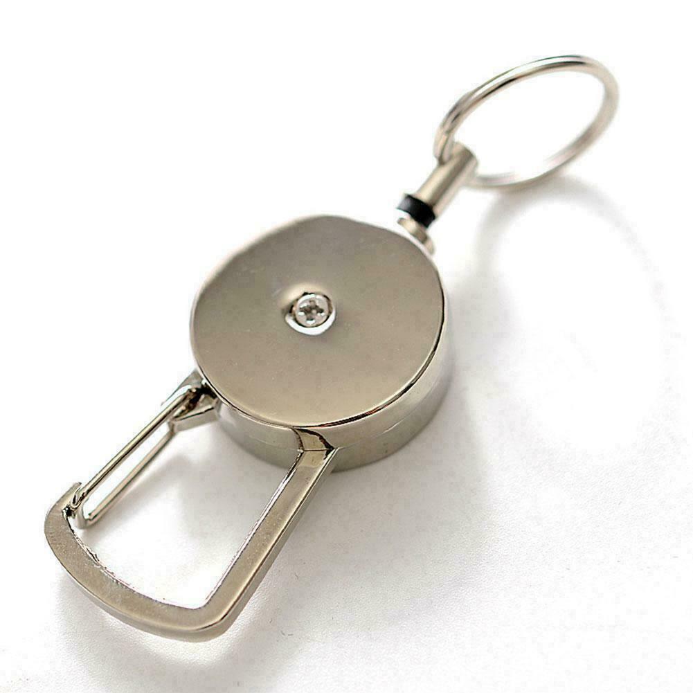 Elastic Steel Wire Rope Key Chain Retractable Anti Lost New G5 F5U8 | eBay