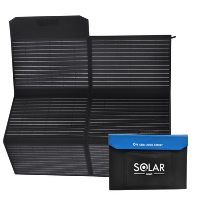 380W 12V Folding Solar Mat Flexible Blanket Solar Panel Kit Camping ...