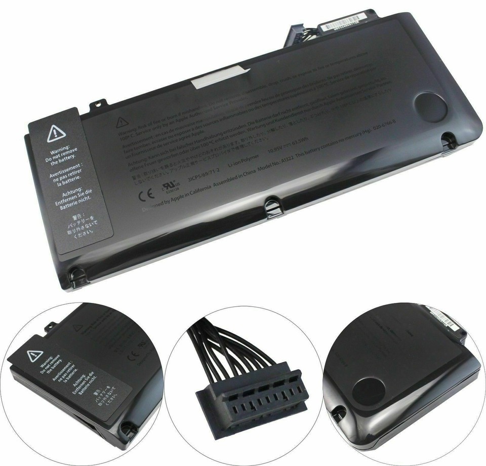 NEW Genuine A1322 Battery MacBook Pro 13"A1278 Mid 2009 2010 2011 2012 ...