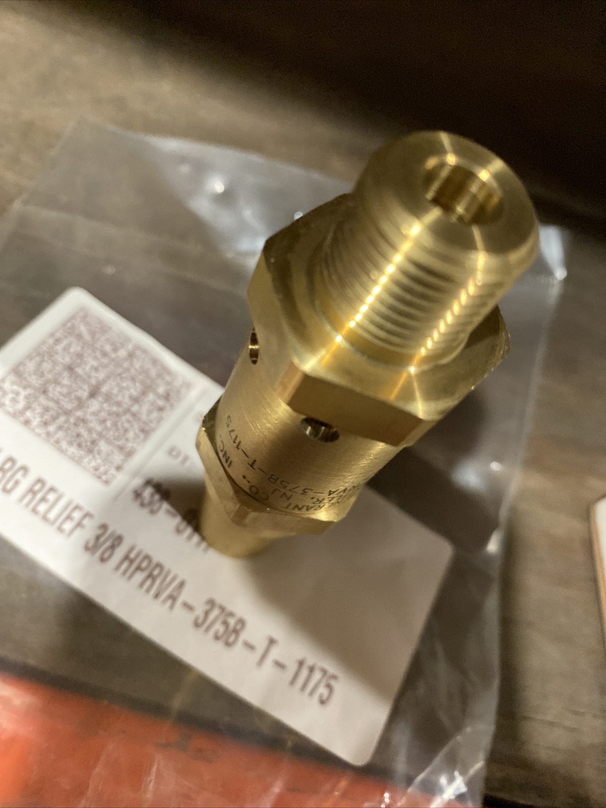 GENERANT High pressure relief valve 3/8” HPRVA 375B-T-1175 | eBay
