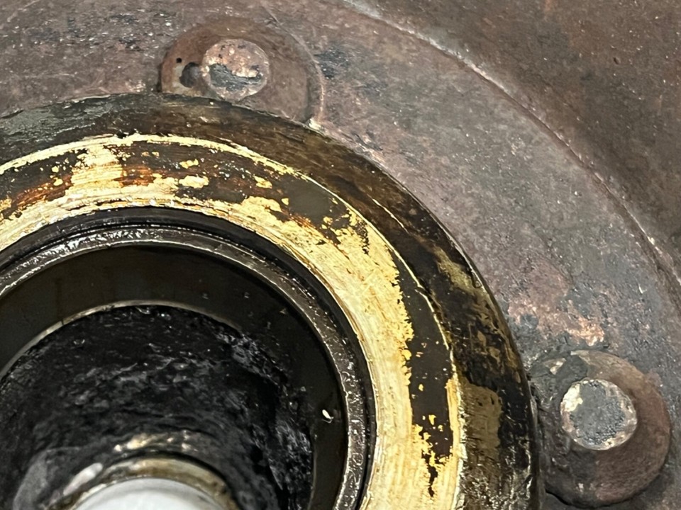 Ford Model A Front Wheel Hub & Brake Drum 1 Stud Welded #7117 | eBay