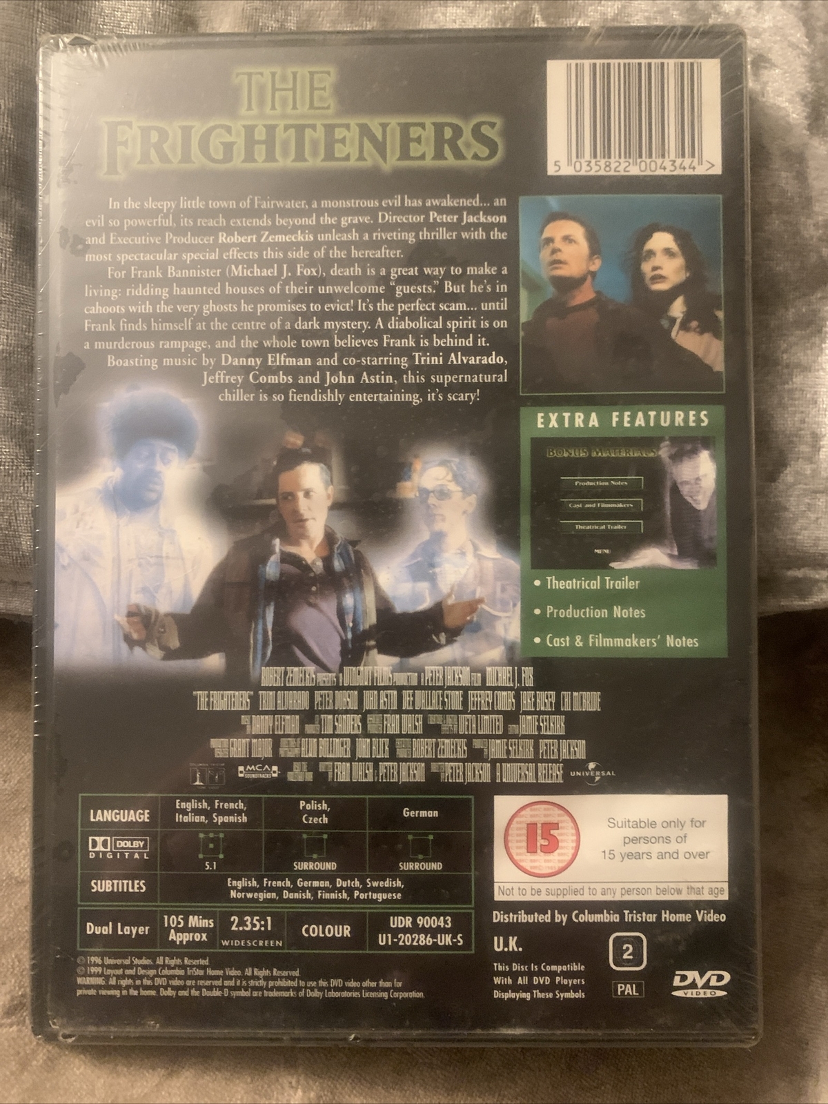 Frighteners (DVD, 1996) for sale online | eBay